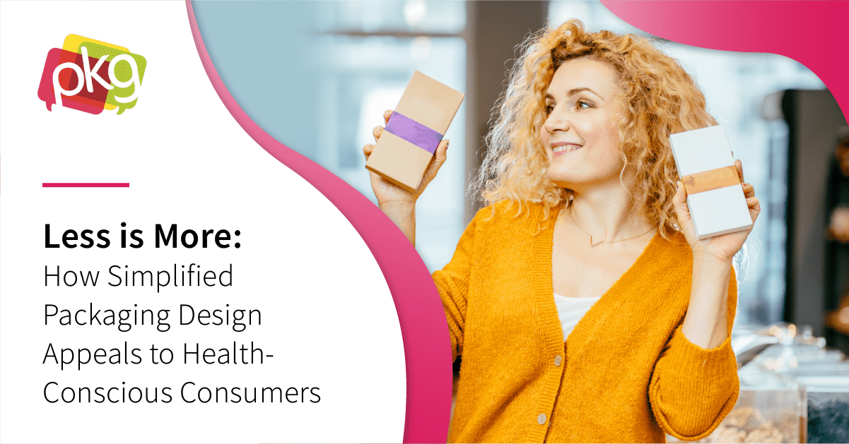 How Simplified Packaging Design Appeals to Health Conscious Consumers