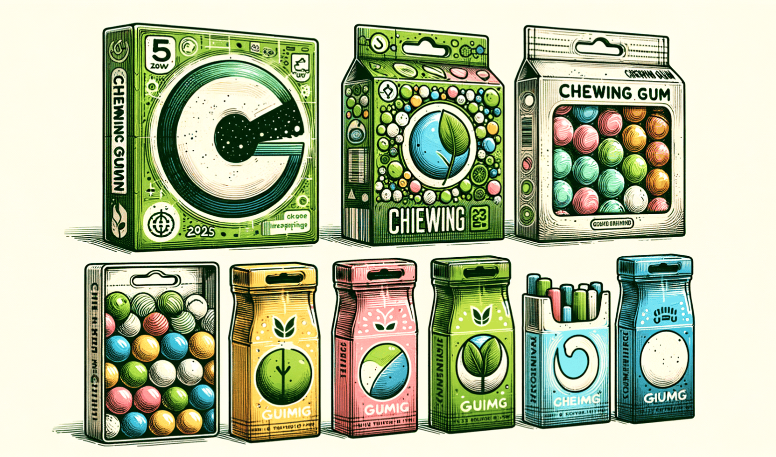 Gum Brand Packaging Strategies for 2025